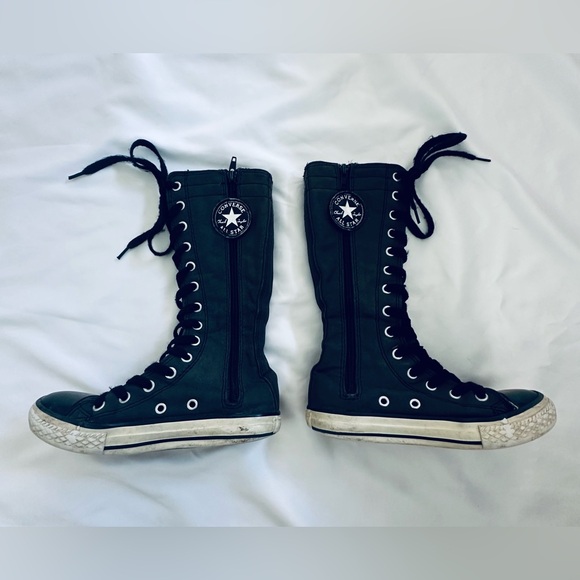 Converse | Shoes | Vintage Kids Converse Zip Up Lace Up Chuck Taylor ...